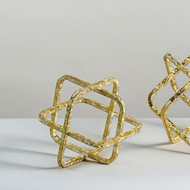 Metal Cube Sculpture Small – kurated kits